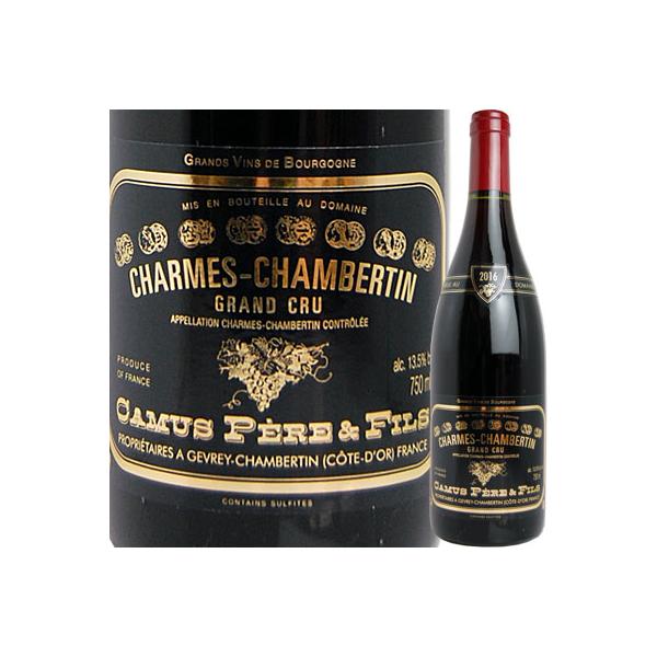 ワイナリー名：ドメーヌ・カミュ・ペール・エ・フィス/Domaine Camus Pere &amp; Filsワイン名：シャルム・シャンベルタン/Charmes-Chambertinヴィンテージ：2016原産国：フランス地方：ブルゴーニュブ...