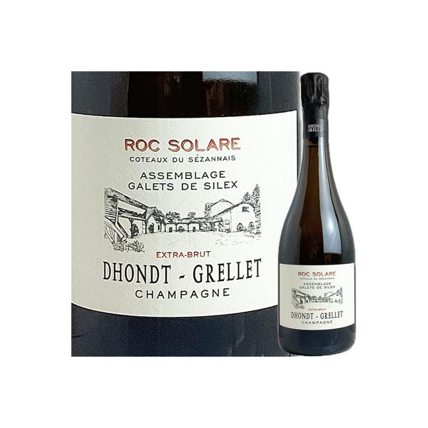 ワイナリー名：ドント・グルレ/Dhondt Grelletワイン名：ロック・ソラーレ セザネ/Roc Solare Sezannaisヴィンテージ：NV原産国：フランス地方：シャンパーニュブドウ品種：シャルドネ 90％、ピノ・ノワール 10...