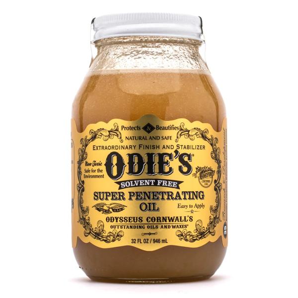オイル 自然素材 100％ 植物性 撥水 ODIE’S SOLVENT-FREE SUPER PENETRATING OIL スーパーペン アメリカ製 32oz 約900g O-266