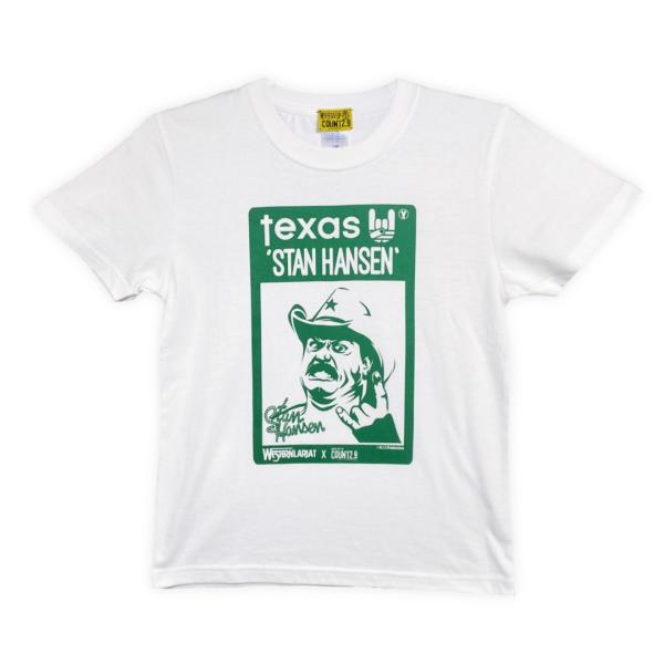 スタンハンセン×Count2.9 Kids Tシャツ (グリーン)※店舗等でも同時に発売している為、在庫切れの場合もございます。ご了承ください。