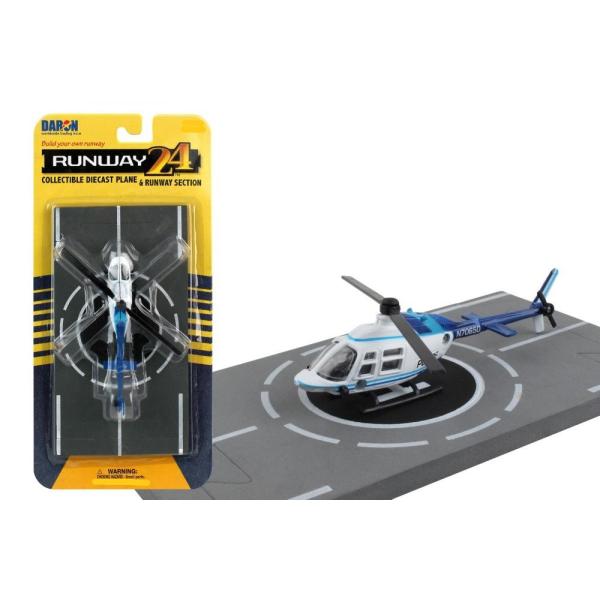 ベル206 Police DARON 飛行機 / 飛行機模型 / 模型 / 完成品 / 完成品模型 [RW055]