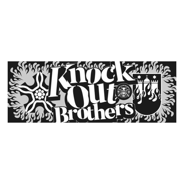 Knock Out Brothers スポーツタオル「Knock Out Brothers」の初タオルが完成！※店舗等でも同時に発売している為、在庫切れの場合もございます。ご了承ください。