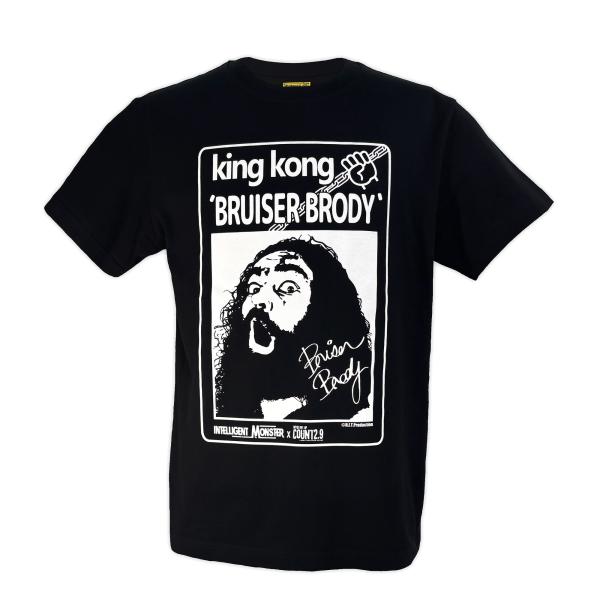 ブルーザー・ブロディ × Count2.9 コラボTシャツ(ブラック)”インテリジェント・モンスター”ブルーザー・ブロディとCount2.9が2025年魂のコラボ！！※店舗等でも同時に発売している為、在庫切れの場合もございます。ご了承ください。