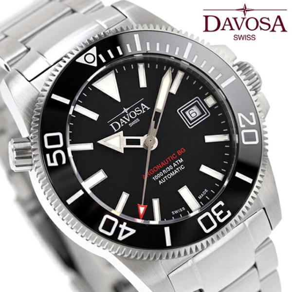 正規品 ダボサ アルゴノーティック BG スイス製 メンズ 腕時計 161.528.20 DAVOSA Argonautic BG アナログ ブラック 黒 ◆DAVOSA（ダボサ）は1989年、Hasler（ハスラー）家が立ち上げた時計ブラ...