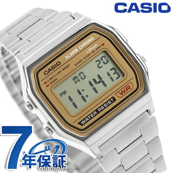 7年保証キャンペーン カシオ チープカシオ CASIO Collection STANDARD スタンダード WEB限定 クォーツ 電池式 ユニセックス 腕時計 A158WEA-9DF デジタル キャメルベージュ ◆ 定番ウオッチとして幅広...