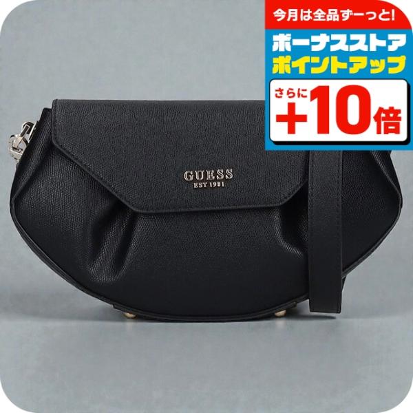 ゲス ボディバッグ レディース ブランド AMORETTE Flap Crossbody バッグ ショルダーバッグ BG789820 GUESS BLACK ◆GUESS（ゲス）は1981年、マルシアーノ兄弟によってアメリカで誕生したファッ...