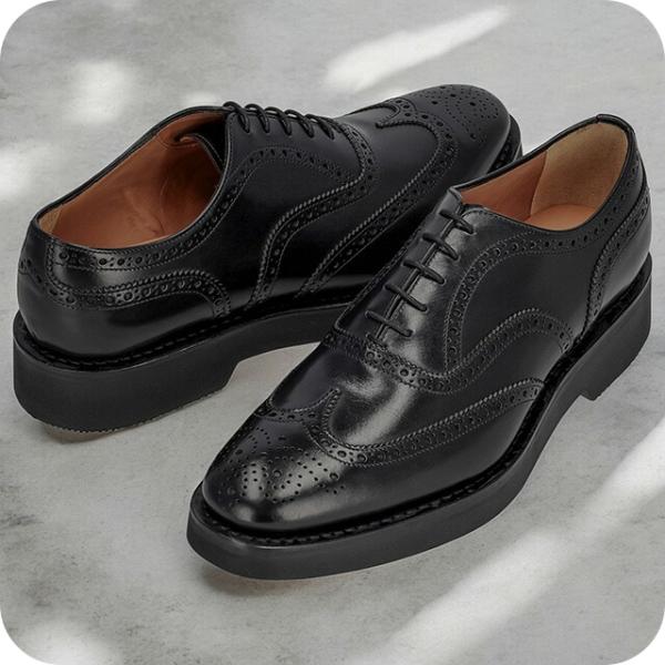 チャーチ ビジネスシューズ メンズ ブランド レザー CHETWYND L Church ブラック ◆Churchは1873年、靴作りの町として有名なノーサンプトンで創業しました。正統派の英国靴として不動の地位を確立し、欧米のセレブリティも...