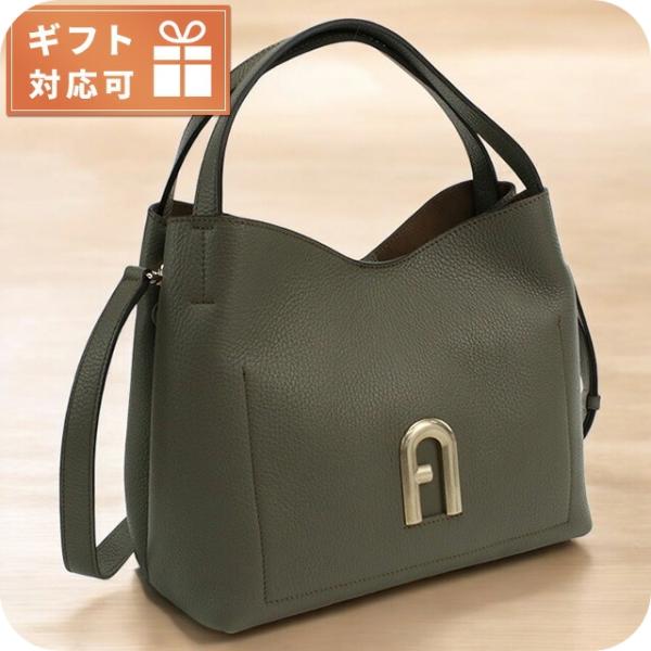 フルラ ハンドバッグ レディース ブランド FURLA PRIMULA バッグ レザー WB00507 FURLA SAGE カーキ