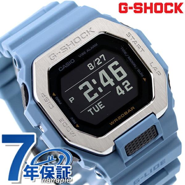 7年保証キャンペーン gショック ジーショック CASIO G-SHOCK Gライド GBX-100シリーズ クオーツ Bluetooth メンズ 腕時計 GBX-100-2ADR G-LIDE GBX-100 Series デジタル アイ...