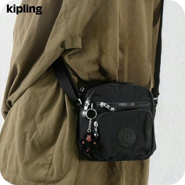 キプリング ショルダーバッグ レディース ブランド KI91610DH BLACK TONAL Kipling ブラック ◆Kipling（キプリング）は、1987年にベルギーのアントワープで誕生したバッグブランドです。いつも前向きな姿勢で...
