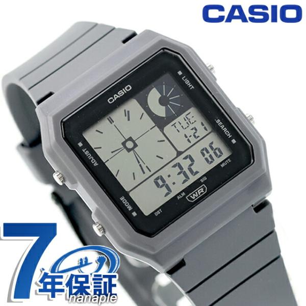 7年保証キャンペーン カシオ チープカシオ CASIO クラシック クォーツ 電池式 クォーツ 電池式 ユニセックス 腕時計 LF-20W-8A2DF CLASSIC デジタル ブラック グレー ◆デジタル表示の中に液晶アナログ時刻と各機能...