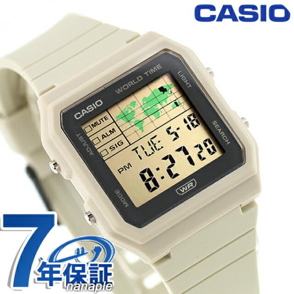 7年保証キャンペーン カシオ チープカシオ CASIO クラシック クォーツ 電池式 クォーツ 電池式 ユニセックス 腕時計 LF-30W-8ADF CLASSIC デジタル グレー ライトベージュ ◆世界地図を時計にデザインしたユニークな...