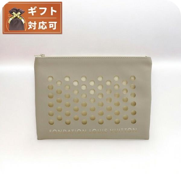 フォンダシオン ルイヴィトン FONDATION LOUIS VUITTON Fondation Louis Vuitton Clutch ポーチ クラッチバッグ 小物入れ LV-FDT-23564 レディース グレー グレー◆有名ブランド...