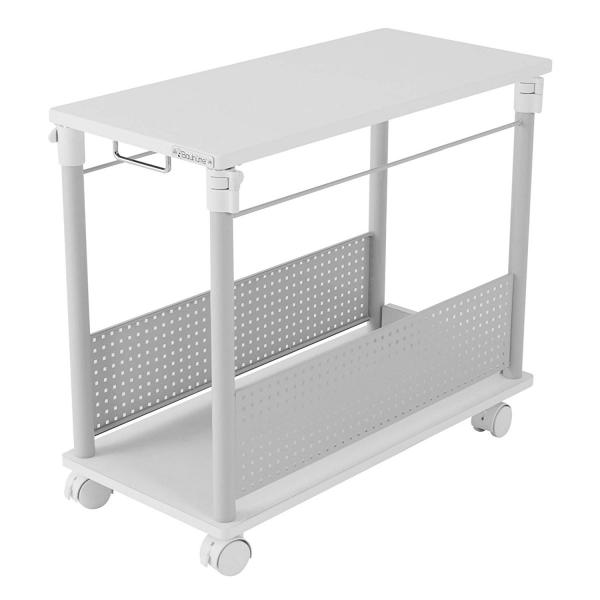 昇降式Ｌ字デスク今あるデスクと組み合わせて、簡単に小さなL字デスクを構築できます。収納部分には大型のゲーミングPCを格納できます※製品概要はリンク（=【商品詳細ページ】）先よりご確認ください。※パンチングパネルに青い色移りがあるためアウトレ...