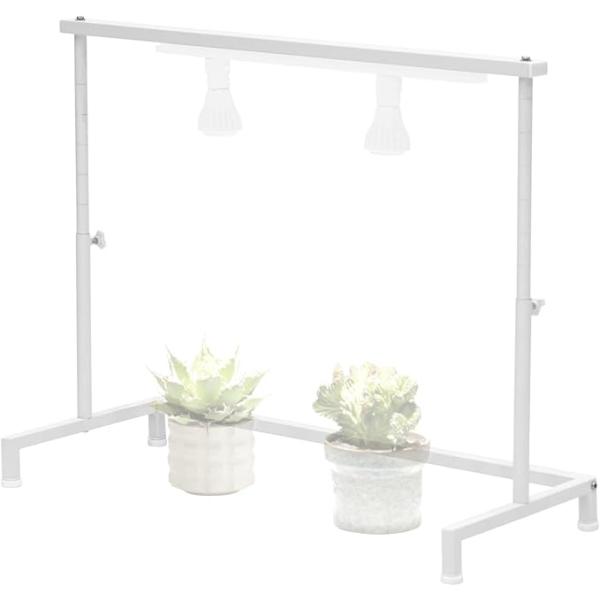 アガベやパキポディウムなど多肉植物系のビザールプランツや観葉植物にとって最適な植物育成ライトスタンド※製品紹介画像に同製品の色違い（ブラック）を採用していますが、本製品のカラーはホワイトです。※主に箱潰れや検品に利用した製品の出品ですが、製...