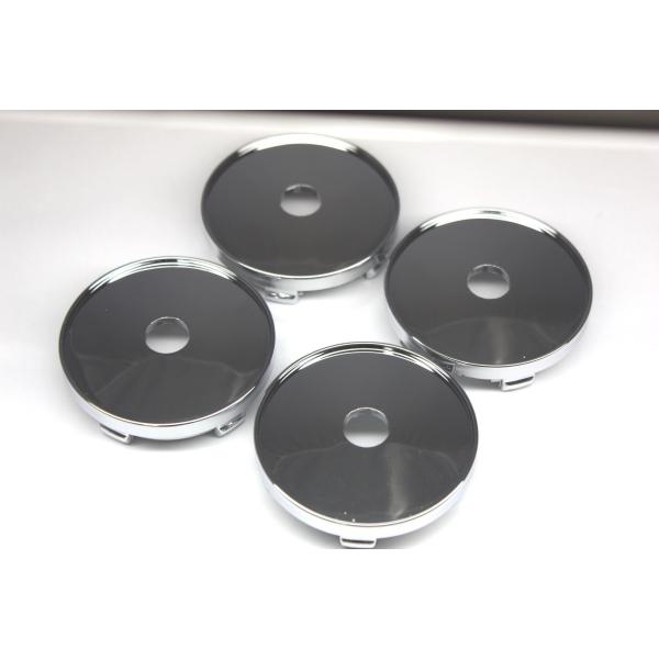 入数：４個セット　一台分サイズ：外径60ｍｍ　高さ16mm 内径　爪中58mm（掲載写真、赤線） 爪元57mm（掲載写真、青線)材質：ABSメッキ※ネコポスまたはDM便、発送商品(ポスト投函）の為、配送日時のご指定は承れませんのでご了承下さ...