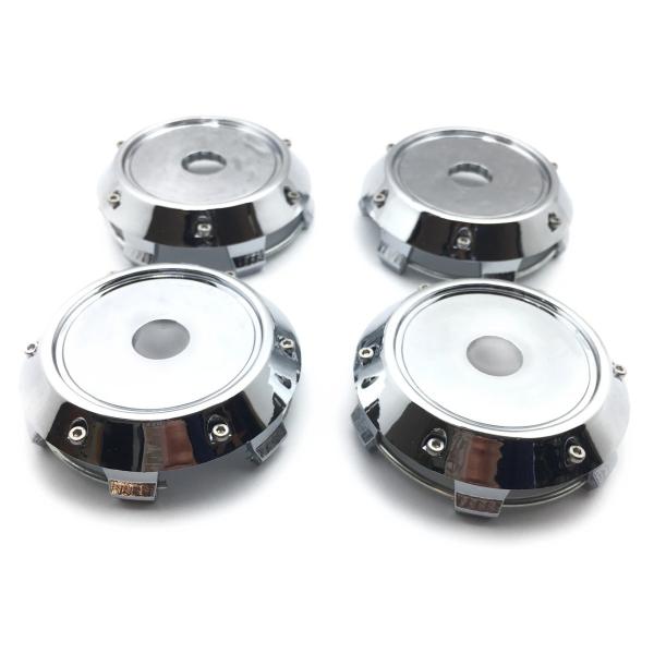 入数：４個セット　１台分サイズ：外径60ｍｍ　高さ20mm 内径　爪中61.5mm（掲載写真、赤線） 爪元58mm（掲載写真、青線)材質：ABS樹脂メッキ 　42mmフラットタイプキャプシール貼り付け対応製品※サイズの詳細は掲載画像にてご確...