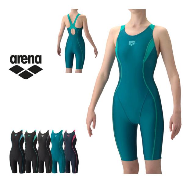 アリーナ/arenaレディース フィットネス水着フィットネスワンピーススパッツ（オープンバック/ハーフレッグ）上達を目指すフィットネススイマーに向けて、泳ぎやすさを追求した[AQUA EXA]シリーズです。サイズ M L Oカラー ブラック...