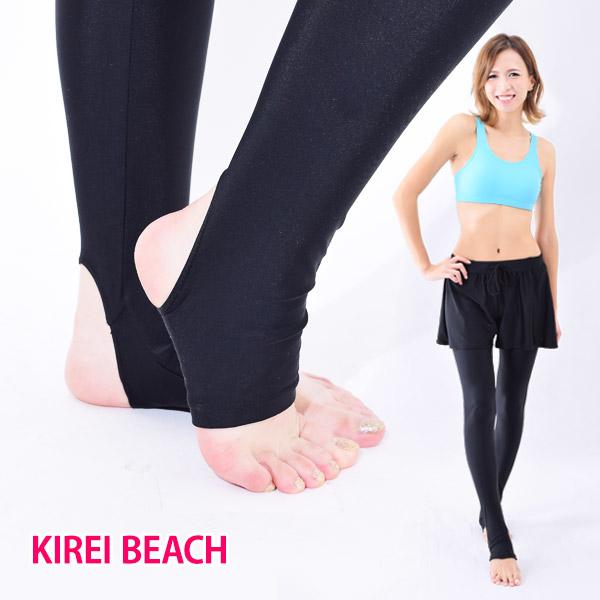 水着素材 そのまま水に入れるスイムトレンカ♪日焼け対策・体型隠しにGood★【サイズ】9M:W58〜62 総丈 約94〜9811L:W62〜66 総丈 約96〜10013L:W64〜69 総丈 約98〜10215LL:W68〜72 総丈 約...