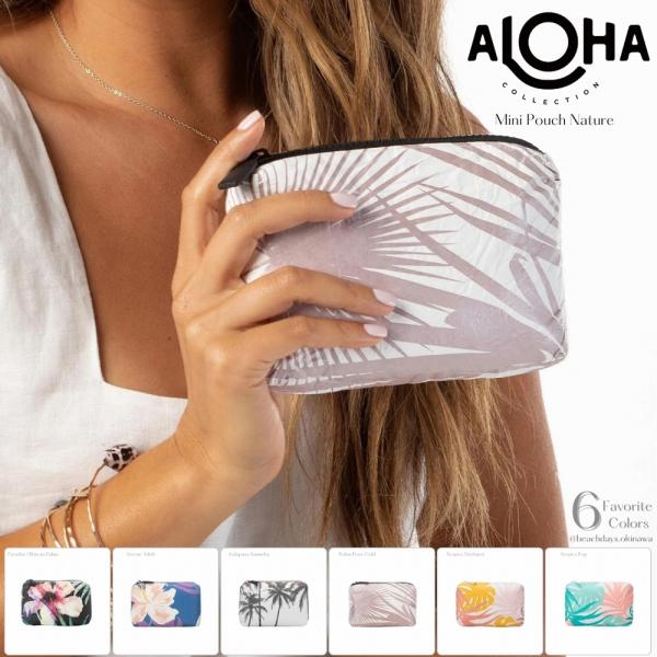 【商品名】アロハコレクション 撥水ミニポーチ レディース Pouch Mini - Aloha Collection【商品説明】・タイベック独特の一見すると紙のように見える素材でも防水性は抜群。・ペンなどを入れるステーショナリーケースなど様...