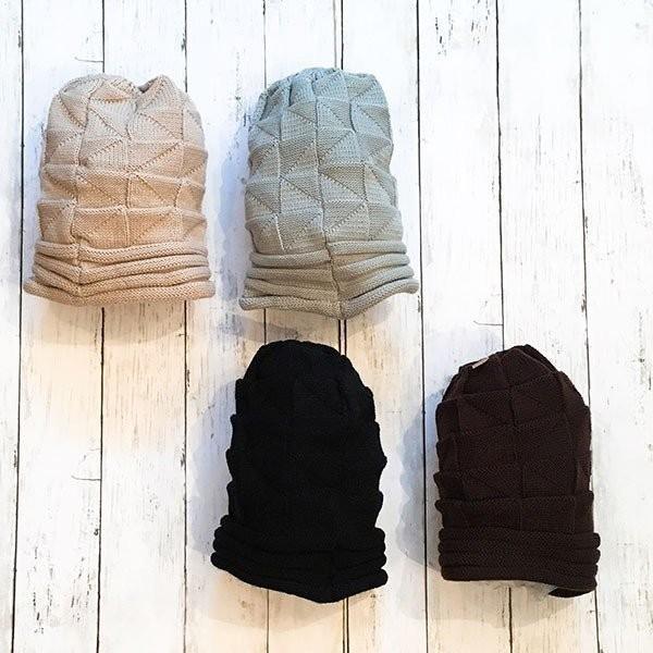 【営業日13時までのご注文で即日発送／(土日祝除く)】【商品名】ビーチデイズ BEACH DAYS ニット帽 ラッピング無料 ブラウン ブラック ベージュ グレー BD18-O121【商品説明】・秋冬のオシャレアイテムとして人気がありボリュ...