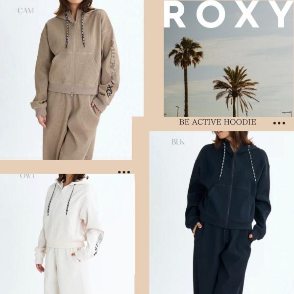 【ラッピング無料！】【13時までのご注文で当日発送】【商品名】ロキシー フード付きパーカ レディース BE ACTIVE HOODIE ROXY RZP254514【商品説明】・ほどよい肉感で、軽く速乾性のあるワッフル素材のジップアップフー...
