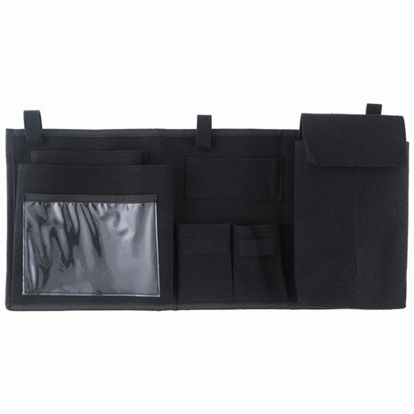 [キーワード]ベッドサイド ポケット 収納 収納ラック 小物入れ 大容量 おしゃれ 黒 吊り下げ収納 クローゼット 収納ポケット 雑貨収納 雑誌 メガね