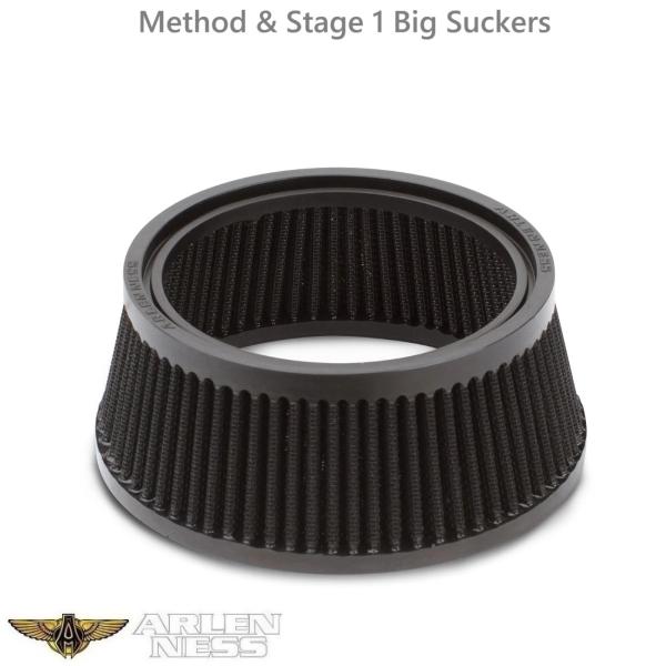 ARLEN NESS・Method・Stage 1 Big Suckers・交換用エアフィルターアレンネス Method &amp; Stage 1 Big Suckers 交換用 ハイフローエアフィルターです。各フィルターは、最高の濾過性...