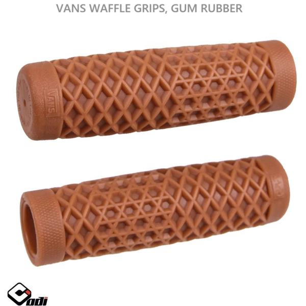 VANS/CULT・ODI・V-TWIN グリップ ガムラバーVans/Cult V-Twin グリップは、VANSワッフル ソールパターンをグリップに組み込んで独自コンパウンドを使用してクラシカルな外観と振動減衰や優れたトラクションを提供...