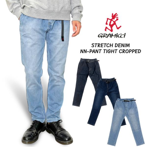 Gramicci STRETCH DENI NN-PANT TIGHT CROPPED【コメント】ブランドのルーツであるクライミングシーンにおける機能性を残した、おしゃれかつアクティブなシーンにも対応可能なオールマイティパンツ。膝から裾にか...