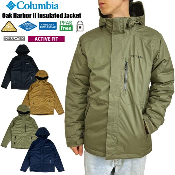 ■商品Columbia Oak Harbor II Insulated Jacket■コメント防水透湿機能オムニテックとコロンビア独自の熱反射機能、オムニヒートインフィニティを使用した化繊綿ジャケット。適度な厚みで秋の中頃から使え、重ね着に...