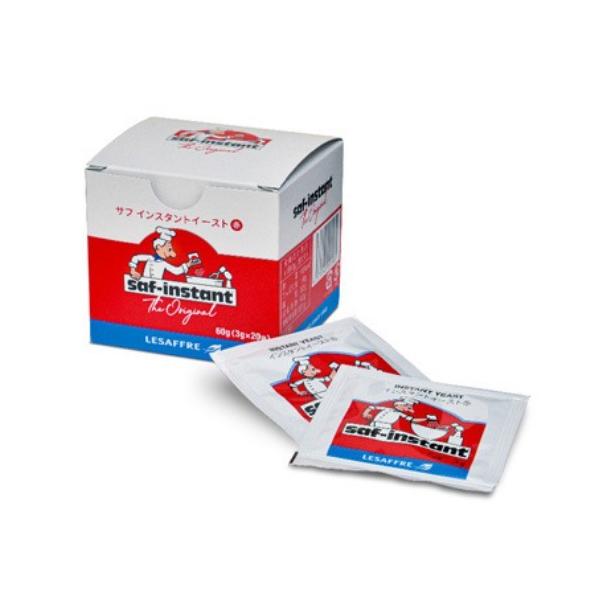 世界シェアNo.1のイーストメーカー「ルサッフル社」の通称“赤サフ”と呼ばれるイーストです。生イーストの半分以下の量で優れた発酵持続力を発揮します。イースト臭がなく、発酵の香りを充分に活かすことができます。冷凍生地にも安定した効力を発揮しま...