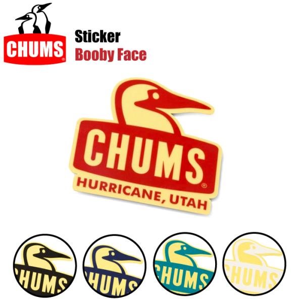■コメント楽しさ・高品質・シンプルをコンセプトに、カジュアルテイストなアメリカン・アウトドアブランドとして人気のCHUMS（チャムス）より、キュートなブービーフェイスのステッカーが登場！キャンプギアやステーショナリーなど、お手持ちのアウトド...