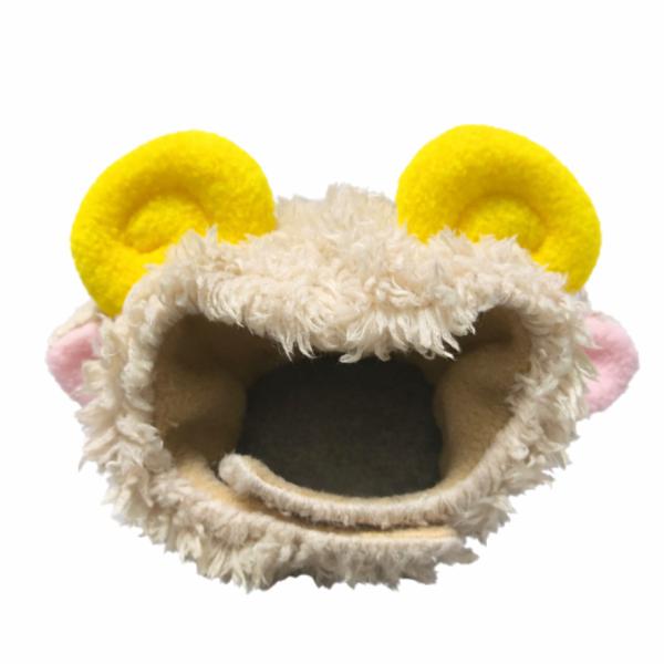 かわいい☆ヒツジさん なりきりコスプレ！ ヒツジのかぶりもの！  あごの下でマジックテープで留めるだけの帽子です。【素材】  フリース生地 フェルト【サイズ】頭周り  S：22〜28cm  M：27〜33cm  L：39〜45cm ※マジッ...
