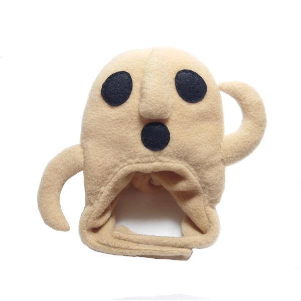 かわいい☆埴輪なりきりコスプレ！ ハニワのかぶりもの！  あごの下でマジックテープで留めるだけの帽子です。【素材】  フリース生地 フェルト【サイズ】頭周り  S：22〜28cm  M：27〜33cm  L：39〜45cm ※マジックテープ...