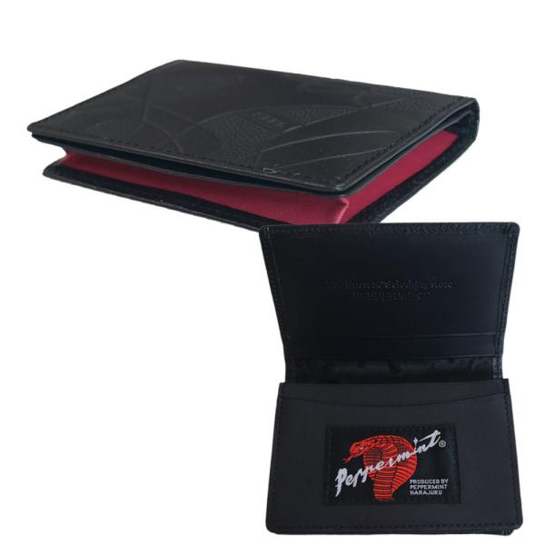 TOKYO PEPPERMINT東京ペパーミント型押し名刺入れ RSW-3274オリジナル50ｓパターンの型押しの名刺入れ（カード入れ）マチが付いていますので名刺が30枚以上入ります。内側上面にはThe finset 50's clotin...