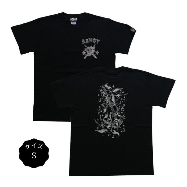 SAVOY CLOTHINGサヴォイ クロージングTrue Love Tee SVY-T252サヴォイ オリジナルTシャツカラー：BLKサイズ：S着丈 65身幅 98袖丈 19肩幅 42素材：Cotton100％