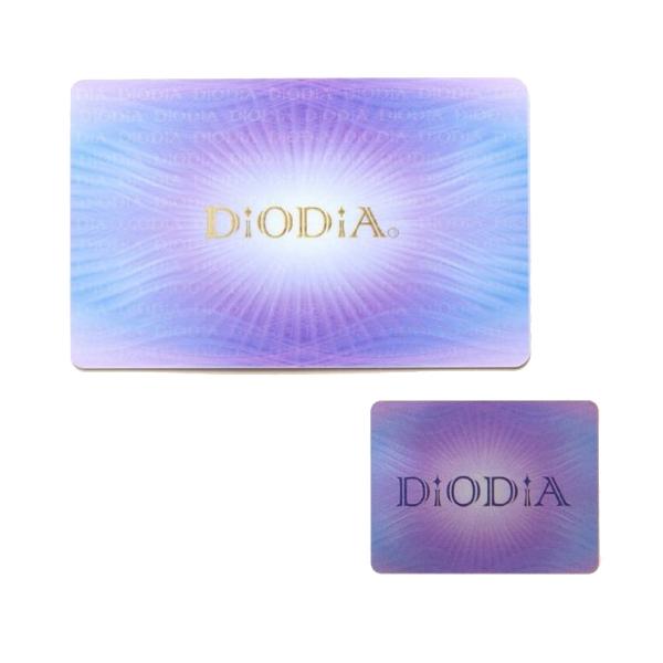 商品名 DiODiAカード1枚＋DiODiAシールN (ニューバージョン)1枚のセット商品説明と＋DiODiAシールN (ニューバージョン) 1枚のセット商品です。カード：素材：PVC（プラスチック）　　　　サイズ：54.0mm×85.62...