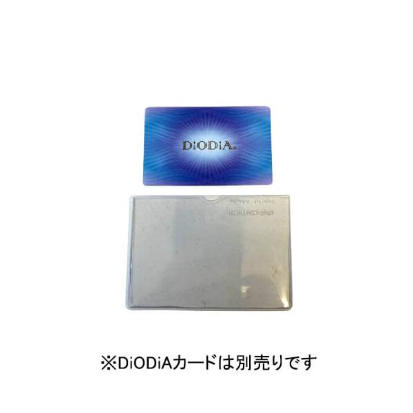 商品名 DiODiAクリアケースDiODiAカードを長く使っていただくための保護ケースです。このケースにカードを入れたままで波動変換に使用できます。ご使用上の注意高温になる場所に置かないでください。熱でDiODiAカードのプリントが剥げてケ...