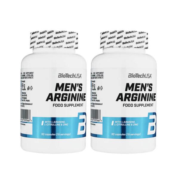 商品名　メンズアルギニン90錠(BioTechUSA)【商品説明】BioTech USAのメンズアルギニンは、男性の健康をサポートするサプリメントです。1日分(6カプセル)あたり、1832mgのアルギニンHCl、1500mgのL-シトルリン...