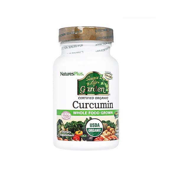 商品名　クルクミン30錠(Nature'sPlus)【商品説明】オーガニック認証されたクルクミン（クルクミノイド 95%含有）を配合したサプリメントです。クルクミンは、身体全体の健康をサポートする成分として知られています。種まきから収穫、そ...