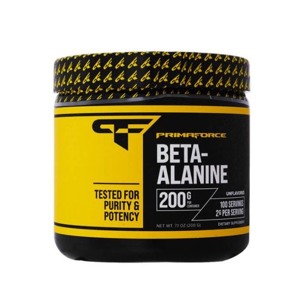 【商品説明】PrimaForceのベータアラニンは、高強度のトレーニングをサポートする栄養補助サプリメントです。運動時のコンディショニングを支え、アクティブなライフスタイルを応援します。　≪内容量≫1本/200g