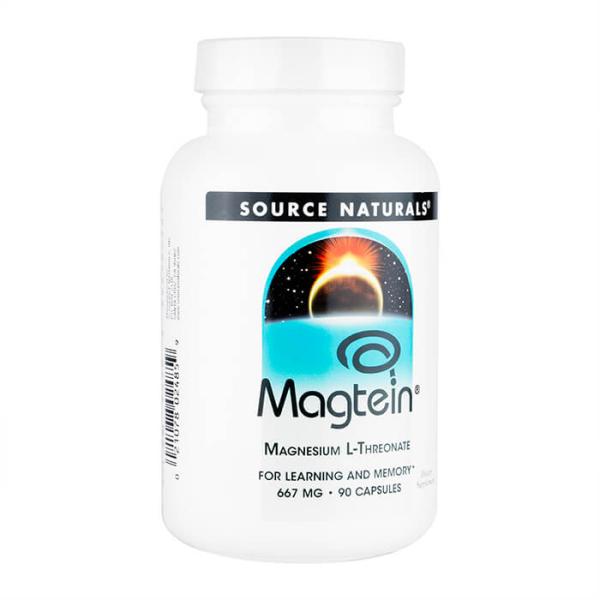 商品名　(SourceNaturals)マグテイン667mg【商品説明】マグテインは、マグネシウム L-トレオン酸を含むサプリメントです。内容量：1本/90カプセル