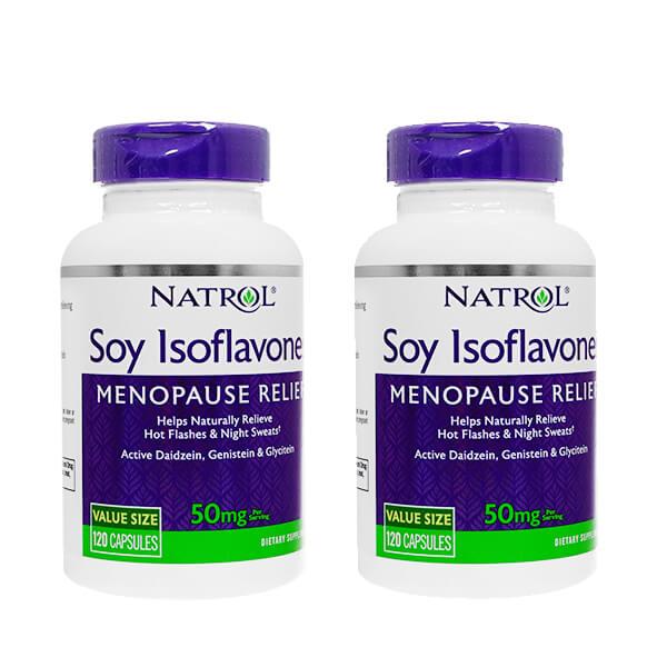 【商品説明】Natrol（ナトロール）社のソイイソフラボンは、大豆由来の成分であるイソフラボンを配合。50歳以上の女性に向けた健康をサポートするサプリメントです。遺伝子組み換えを行っていない大豆を使用しています。　≪内容量≫ 2本（1本あた...