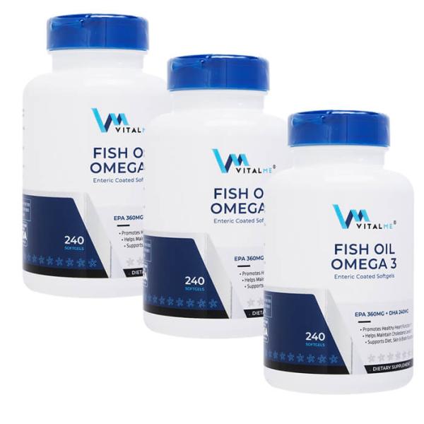 【商品説明】現代人に不足がちといわれる栄養素、オメガ脂肪酸（EPA・DHA）とビタミンEを配合したサプリメントです。　≪内容量≫3本（1本/240ソフトジェル）≪ご使用方法≫1日1回、2ソフトジェルを目安に、食事と共にお召し上がりください。