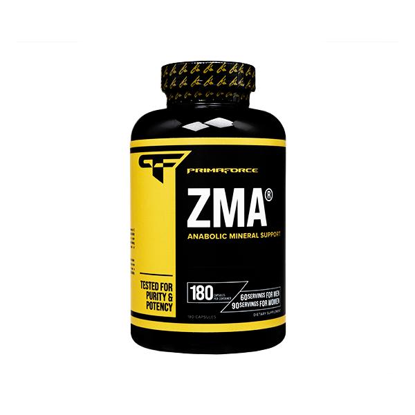 商品名　ZMA【商品説明】プリマフォース社のZMAは、亜鉛、マグネシウム、ビタミンB6を配合したサプリメントです。　≪内容量≫1本/180ベジカプセル