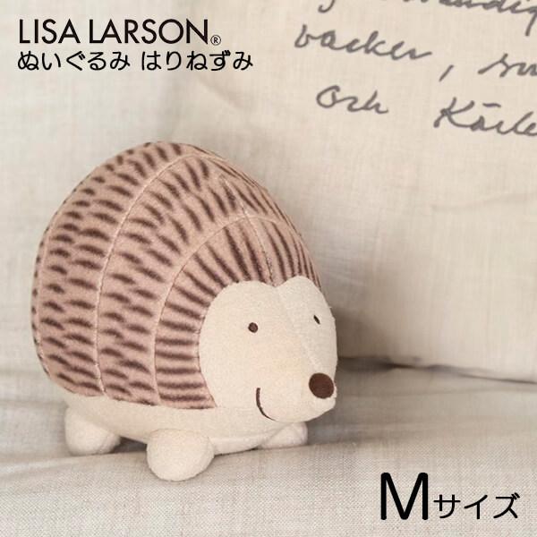 サイズ：約 幅21×奥行13×高さ16cm素材：ポリエステル重量：70ｇ送料別（離島…別途見積もりです。詳しくはお問い合わせください。）特徴リサ・ラーソンの人気キャラクター、はりねずみ三兄弟「イギー」のふわふわなぬいぐるみ。中身はしっかり詰...