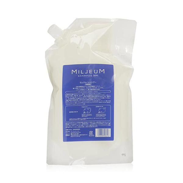 ◆ 商品名称：ミレアム ヘアケア シャンプー◆ メーカー：デミ コスメティクス◆ 製造国：日本製◆ 区分：化粧品◆ 内容量：1800ml（詰替え）◆ JAN：4526603006226◆ 成分：水、コカミドプロピルベタイン、ココイルメチルタ...