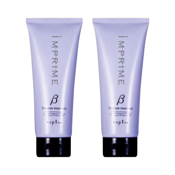 ◆ 商品名称：インプライム モイスチャートリートメント ベータ◆ メーカー：株式会社ナプラ◆ 区分：化粧品◆ 製造国：日本製◆ 内容量：200g×2個◆ 成分：水、ジメチコン、グリセリン他