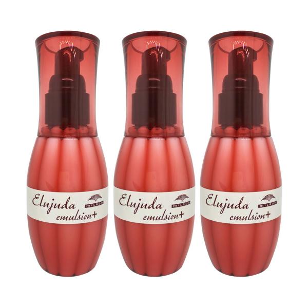 ◆ 商品名称：エルジューダ エマルジョン＋（旧：ディーセス エルジューダ エマルジョン＋）◆ メーカー：ミルボン◆ 製造国：日本製◆ 区分：化粧品◆ 内容量：120g×3個◆ JANコード：4954835290685◆ 成分：水、シクロメチ...